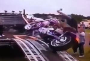 Motorcycle Loading Gone Wrong - San Diego Custom Motorcycles | San ...