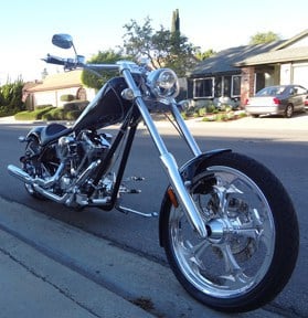Award Winning Custom Chopper - San Diego Custom Motorcycles | San Diego ...