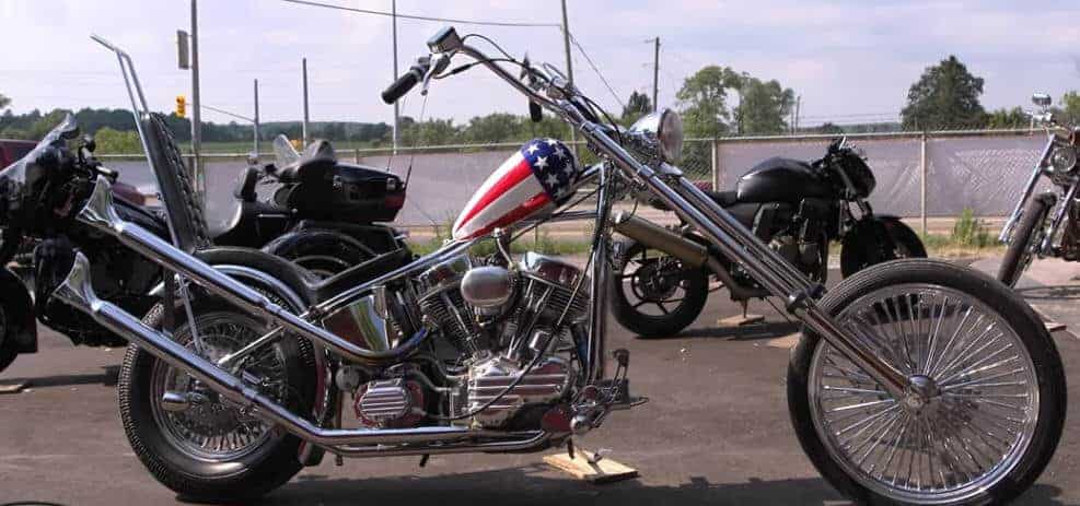 Captain America Chopper Peter Fonda - San Diego Custom Motorcycles ...