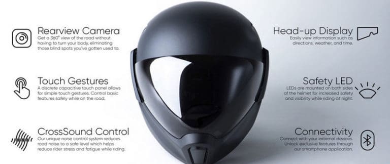 Smart motorcycle helmet - San Diego Custom Motorcycles | San Diego ...