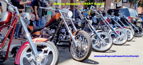 San Diego Chopper Motorcycle Ride - San Diego Custom Motorcycles | San ...