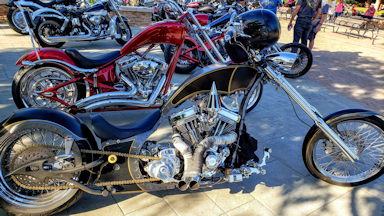 San Diego Chopper Motorcycles at Bike Night - San Diego/Peoria AZ ...
