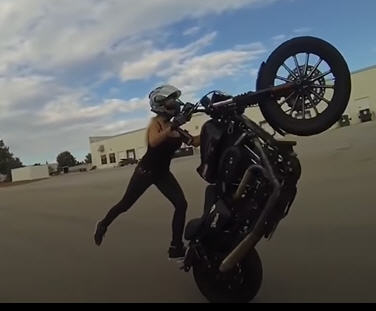 Harley Stunt Rider - San Diego Custom Motorcycles | San Diego Custom ...