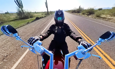 Arizona Desert Chopper Motorcycle Ride - San Diego Custom Motorcycles ...